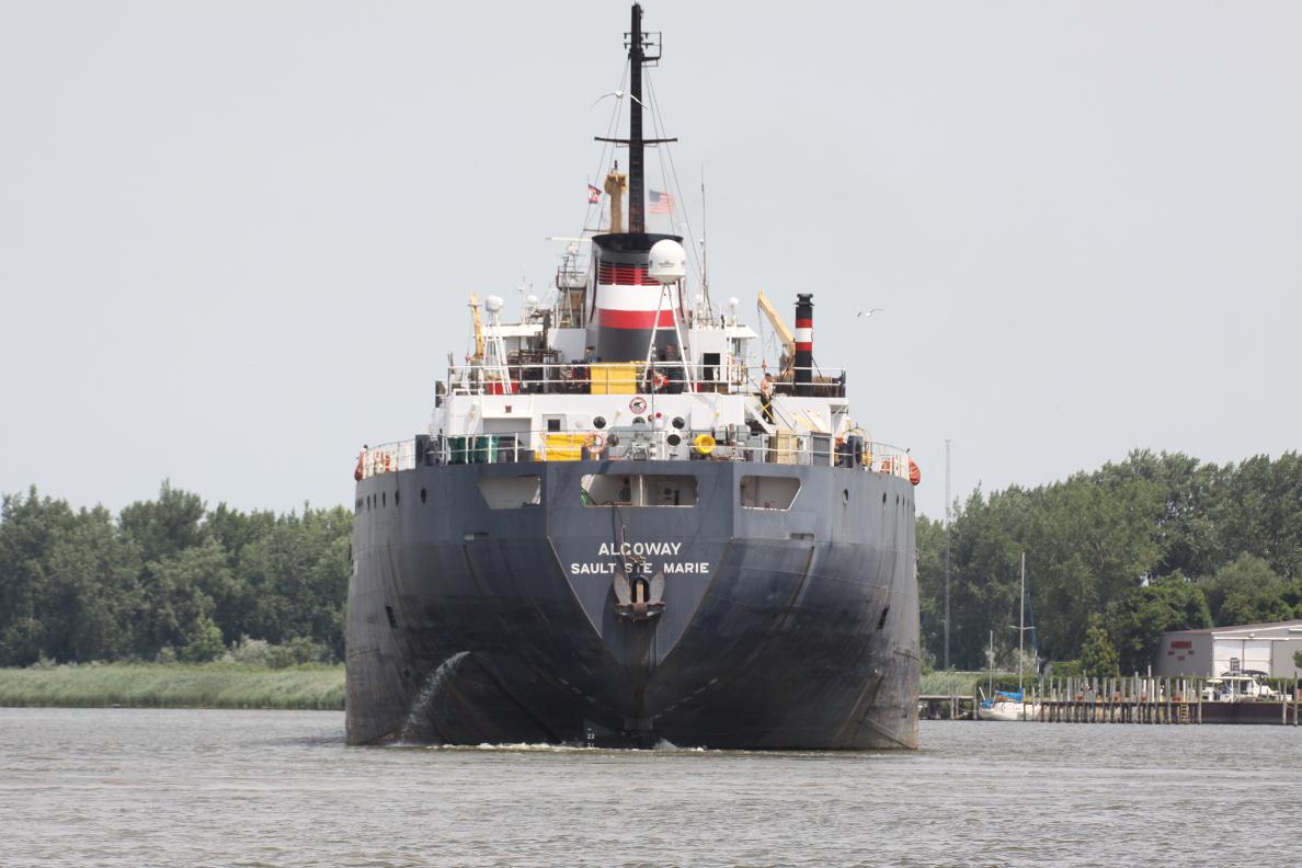 Michigan Exposures: The Algoway on the Saginaw River