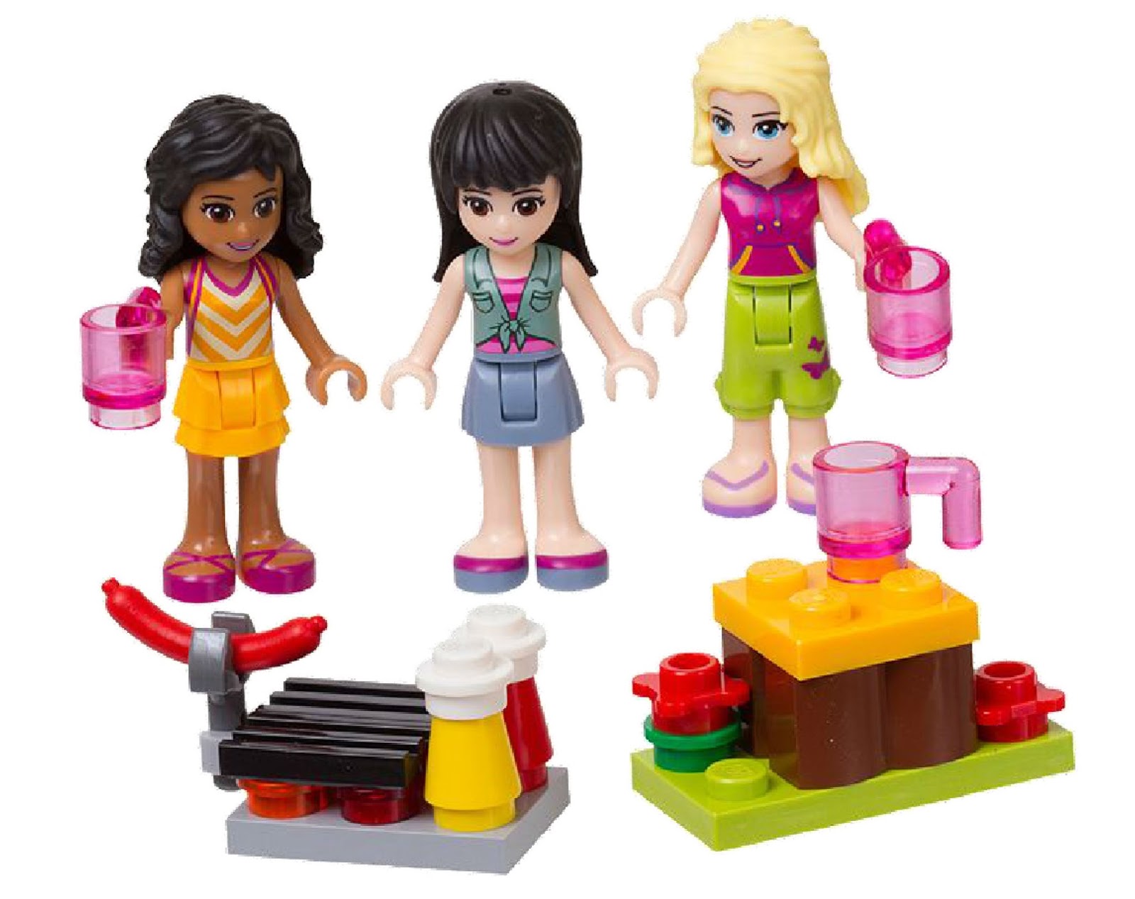 SkaViLeka.se: LEGO® Friends Mini-doll Campsite Set 853556