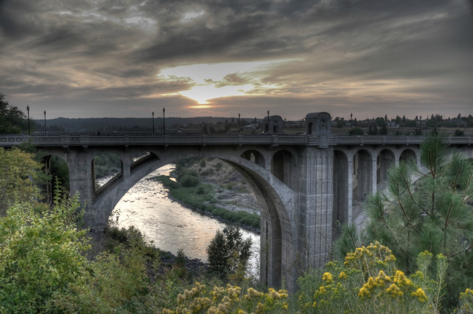 This Life in Ruins: spokane bridge served up fourfold