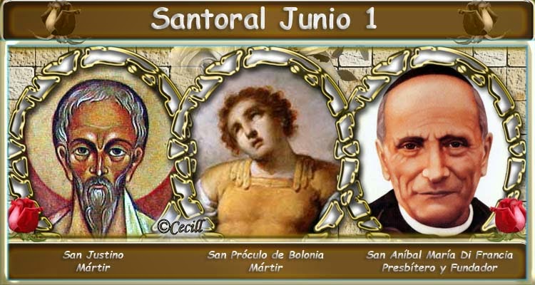 Vidas Santas: Santoral Junio 1