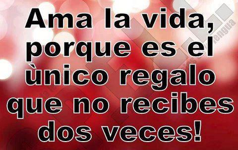 Ama la vida y quierete mucho ~ Mejores Mensajes