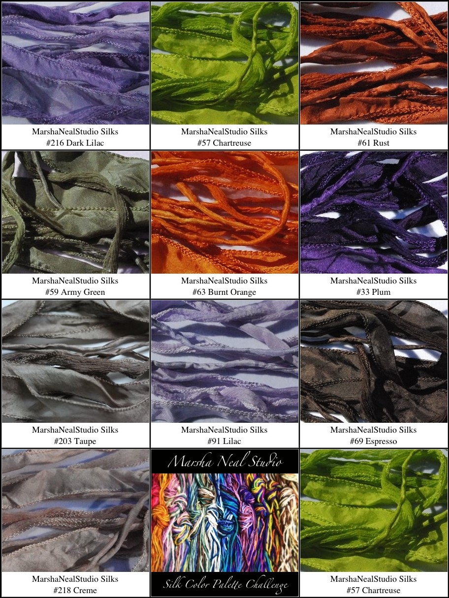 Inspired Adornments: Silk Color Palette - Marsha Neal Challenge