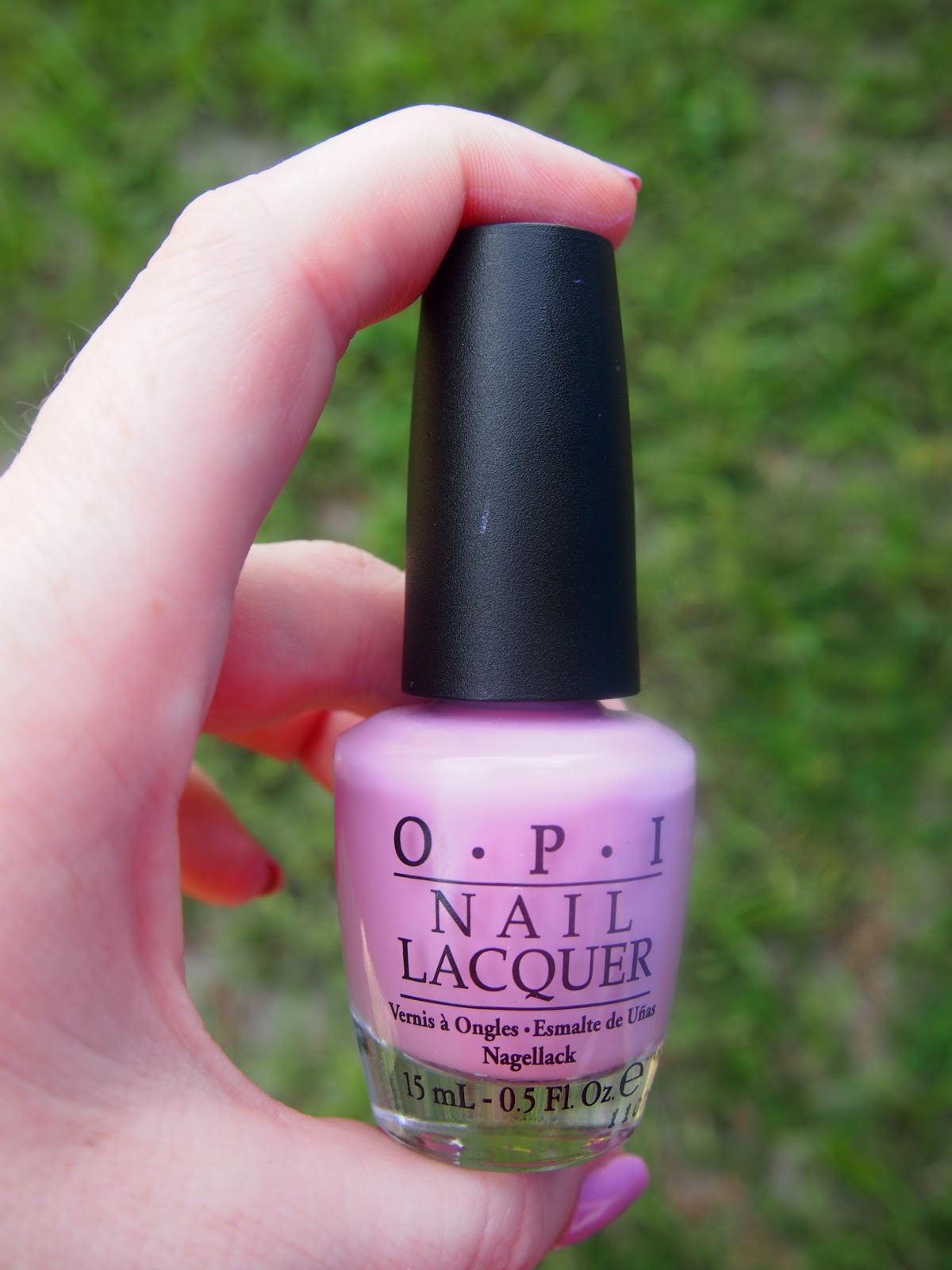 OPI: Lucky Lucky Lavender - Adore A Polish: A simple beauty blog