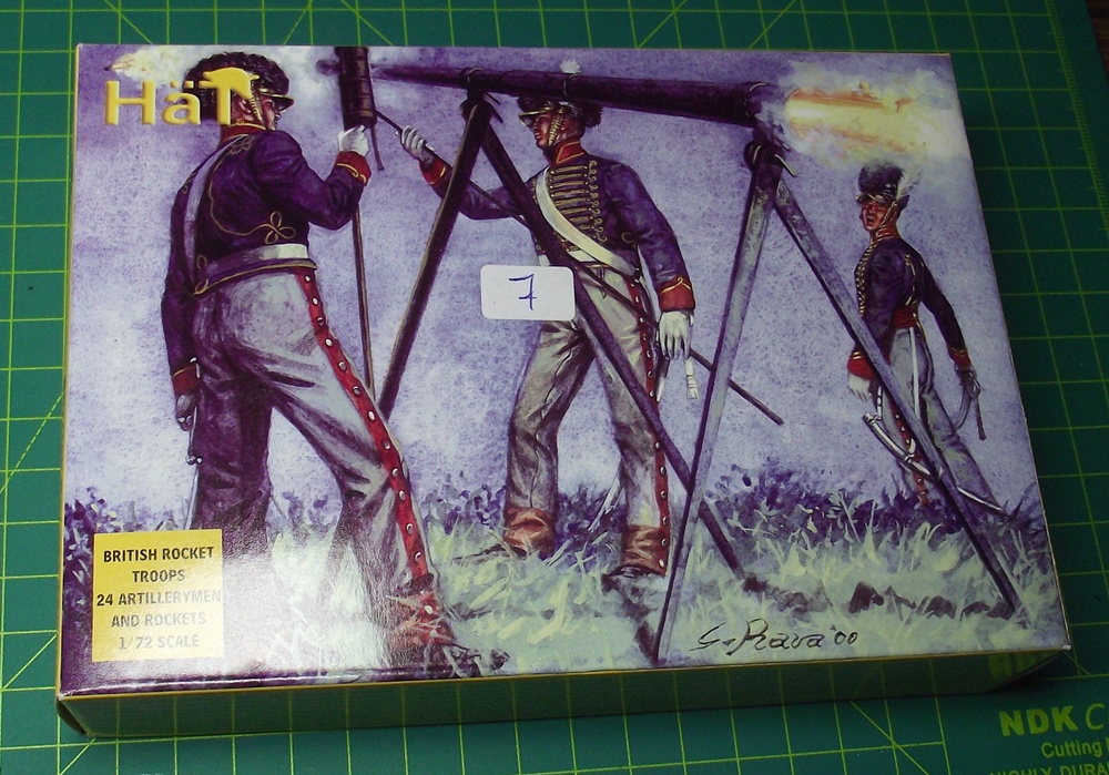 Borsuczy warsztat: HaT zestaw 8003 (British Rocket Troops)