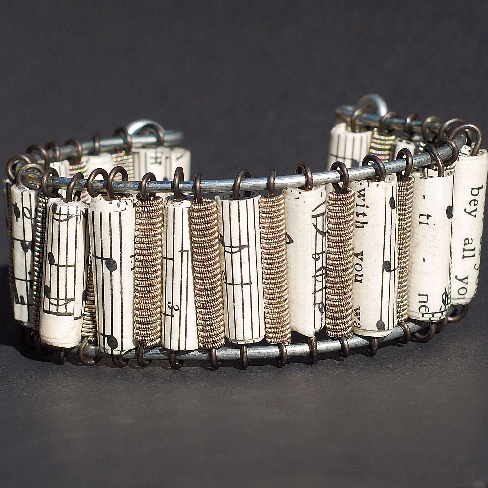 Guitar String Jewelry by Tanith Rohe: Guitar String Bracelet- Sheet ...