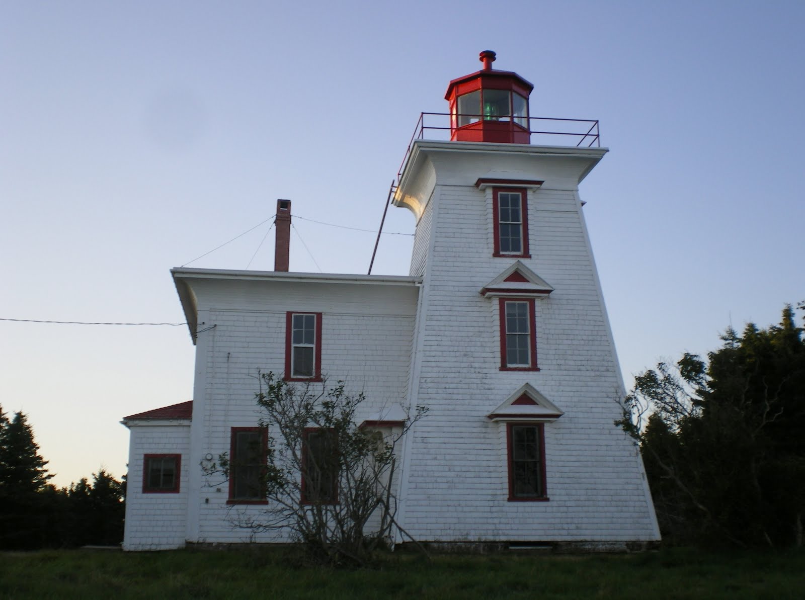 P.E.I. Heritage Buildings: Blockhouse Point Lighthouse, Rocky Point
