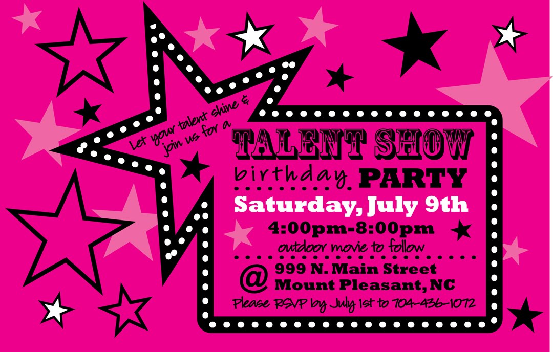 The Adventures of Hannah Mei & Crew: Talent Show 6th Birthday Party