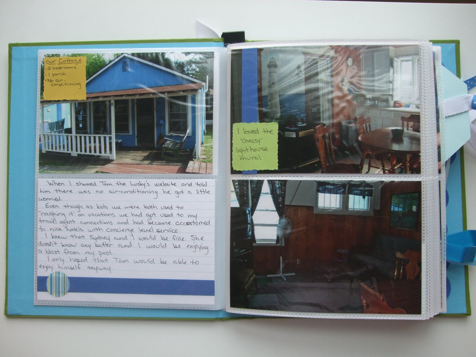 A Crafty Chick: My first Photo Album Scrapbook