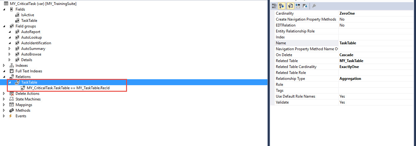 Microsoft Dynamics AX: D365/AX7 – How to use Change Group and Optional Record Mode properties