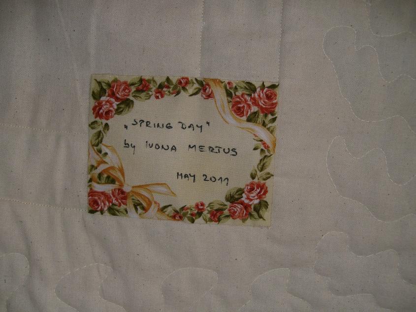 Yvonne´s Patchwork Blog: Falošný patchwork - Fake patchwork fabric