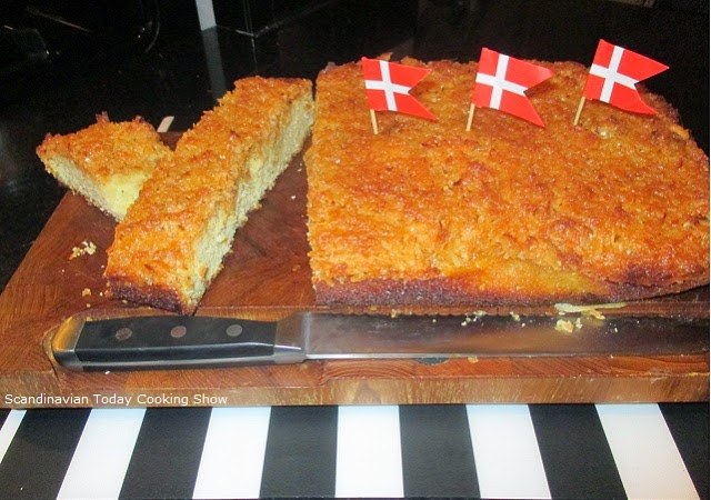 Scandinavian Today Cooking Show: Dream Cake Recipe- Danish Coconut ...