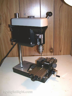 AP Digital light: MicroLux PCB drill press