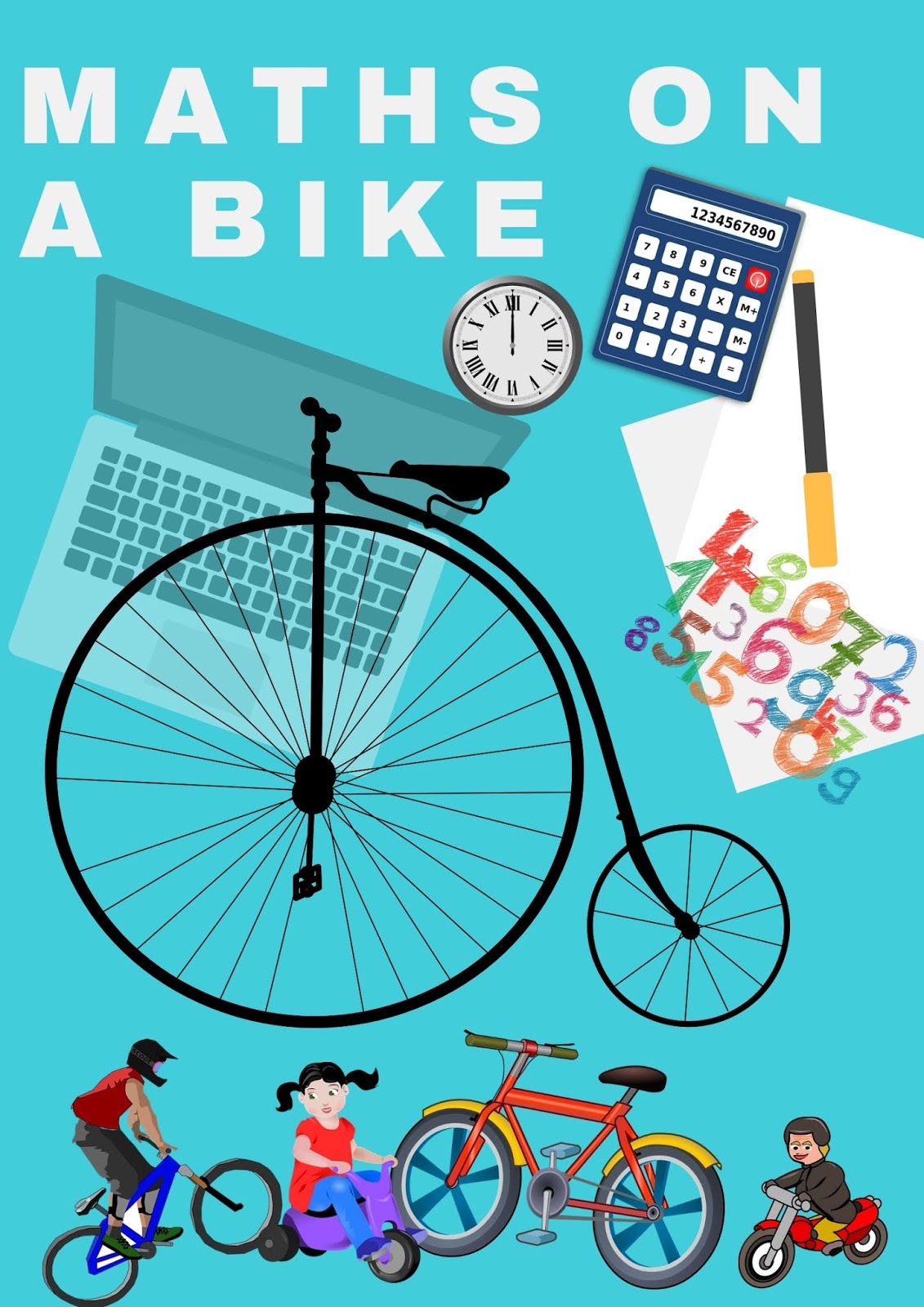 Maths on a bike. Matma na rowerze.