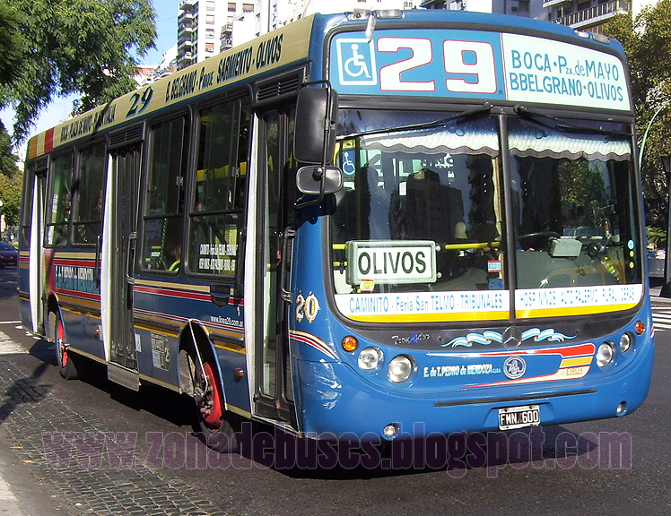 Colectibus - Zona de Buses: LINEA 29