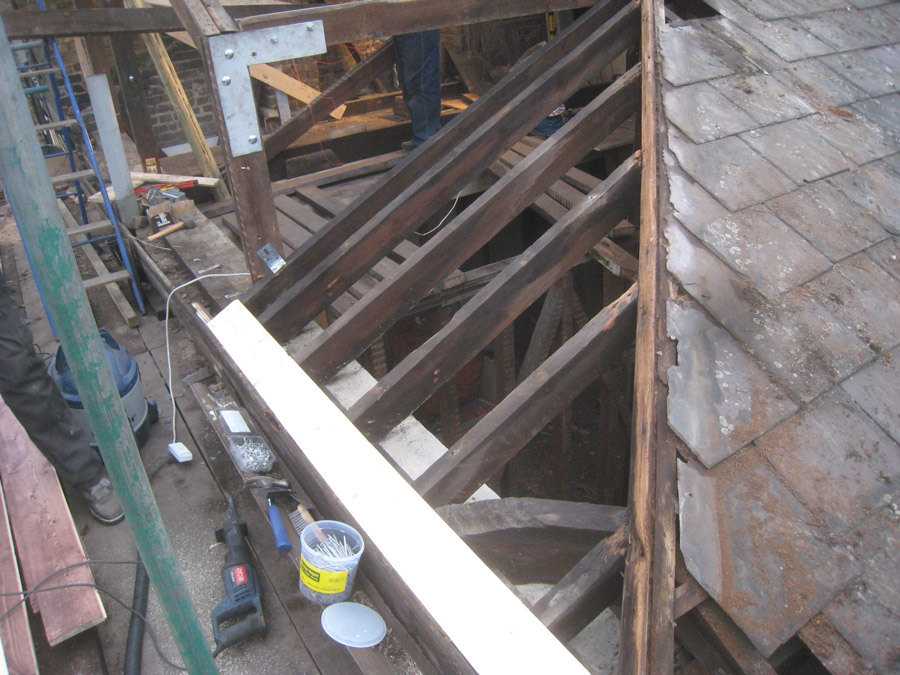 Design : Build: Dormer Construction: Planking