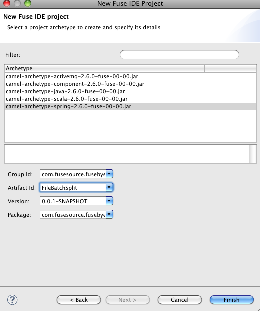 The Message: File Batch Splitter with Apache Camel and FuseSource Camel IDE