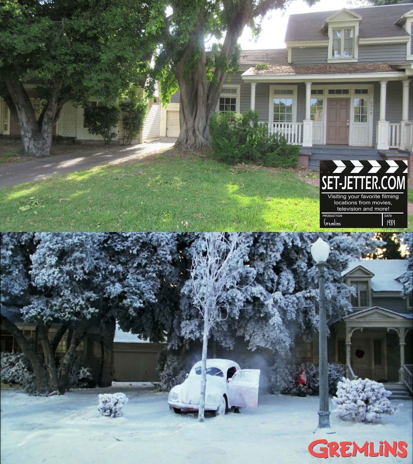 Reel to Real Filming Locations: Gremlins (1984)