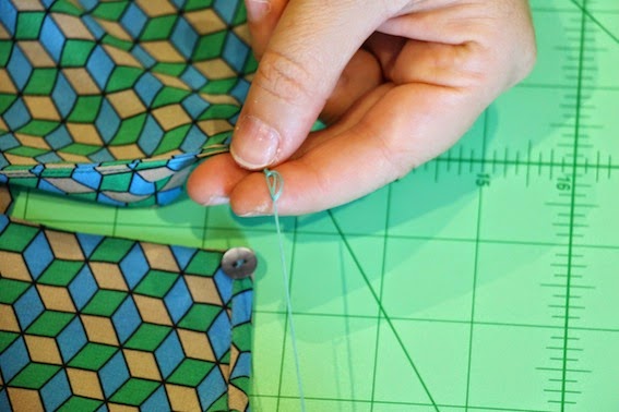 Tutorial/Video: How to sew a thread button loop | Sew Tessuti | Bloglovin’