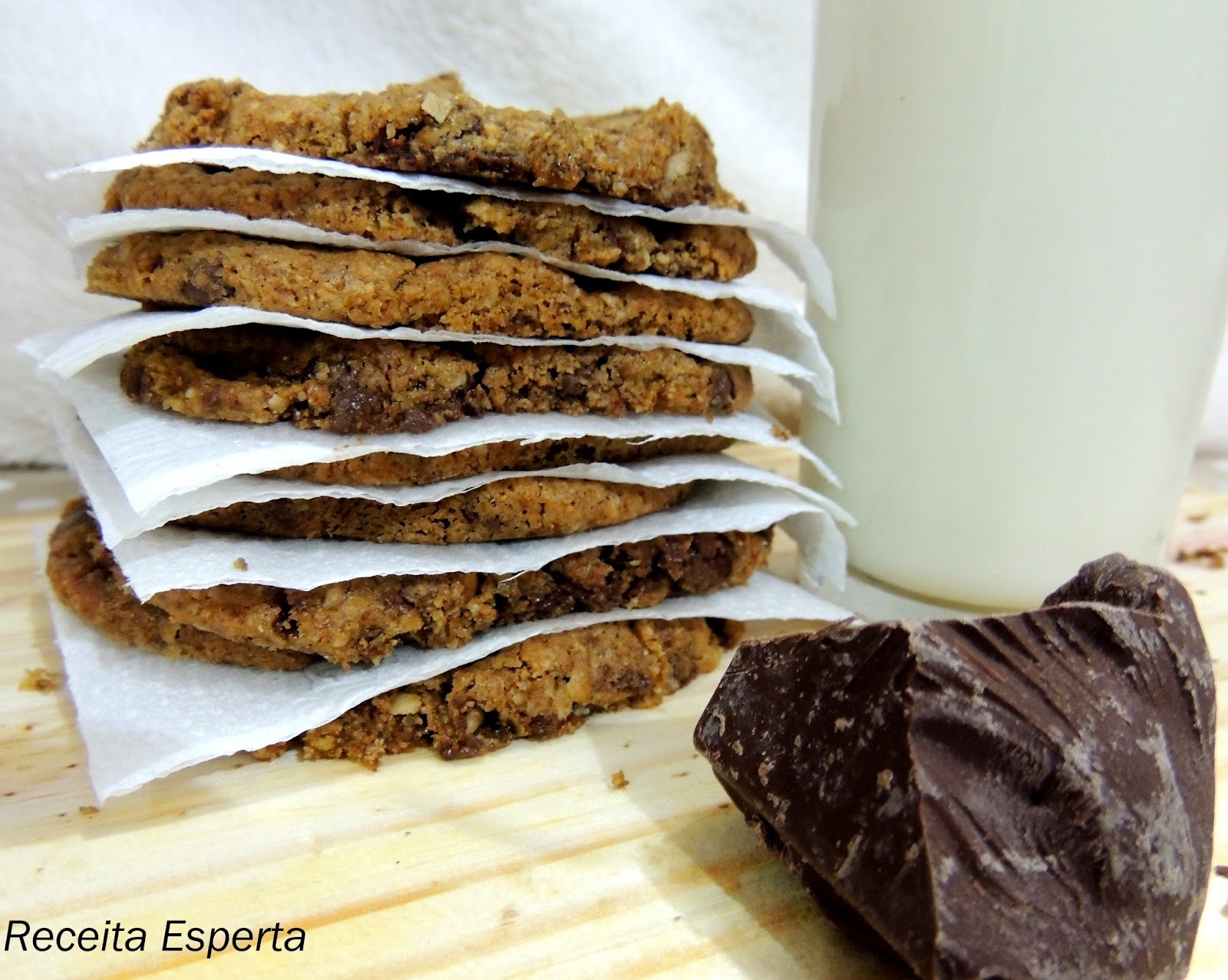 COOKIES AMERICANOS - Priscila Schulz | RECEITA ESPERTA - Moda e Beleza ...