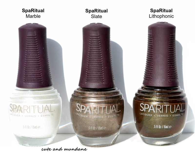 Cute and Mundane: SpaRitual Fall 2012 : Rock collection review + swatches