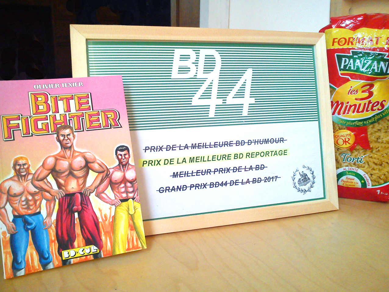 Mal faits: Bite-Fighter récompensé