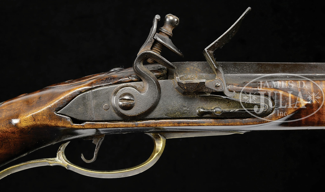 Contemporary Makers: Relief Carved Golden Age Flintlock Rifle by Adams ...