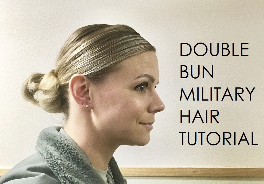 Military Double Bun Hair Tutorial | Aunie Sauce | Bloglovin’