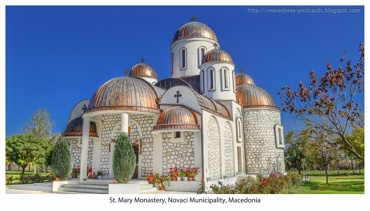 St. Mary Monastery, Novaci - Macedonia Postcards