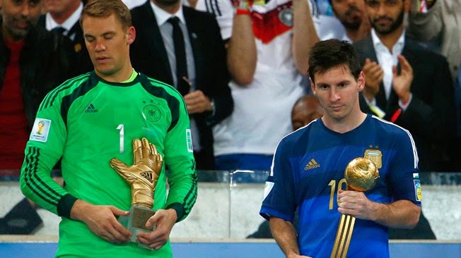 FlagWigs: Messi, Neuer heralded as Brazil World Cup 2014’s best / Have ...