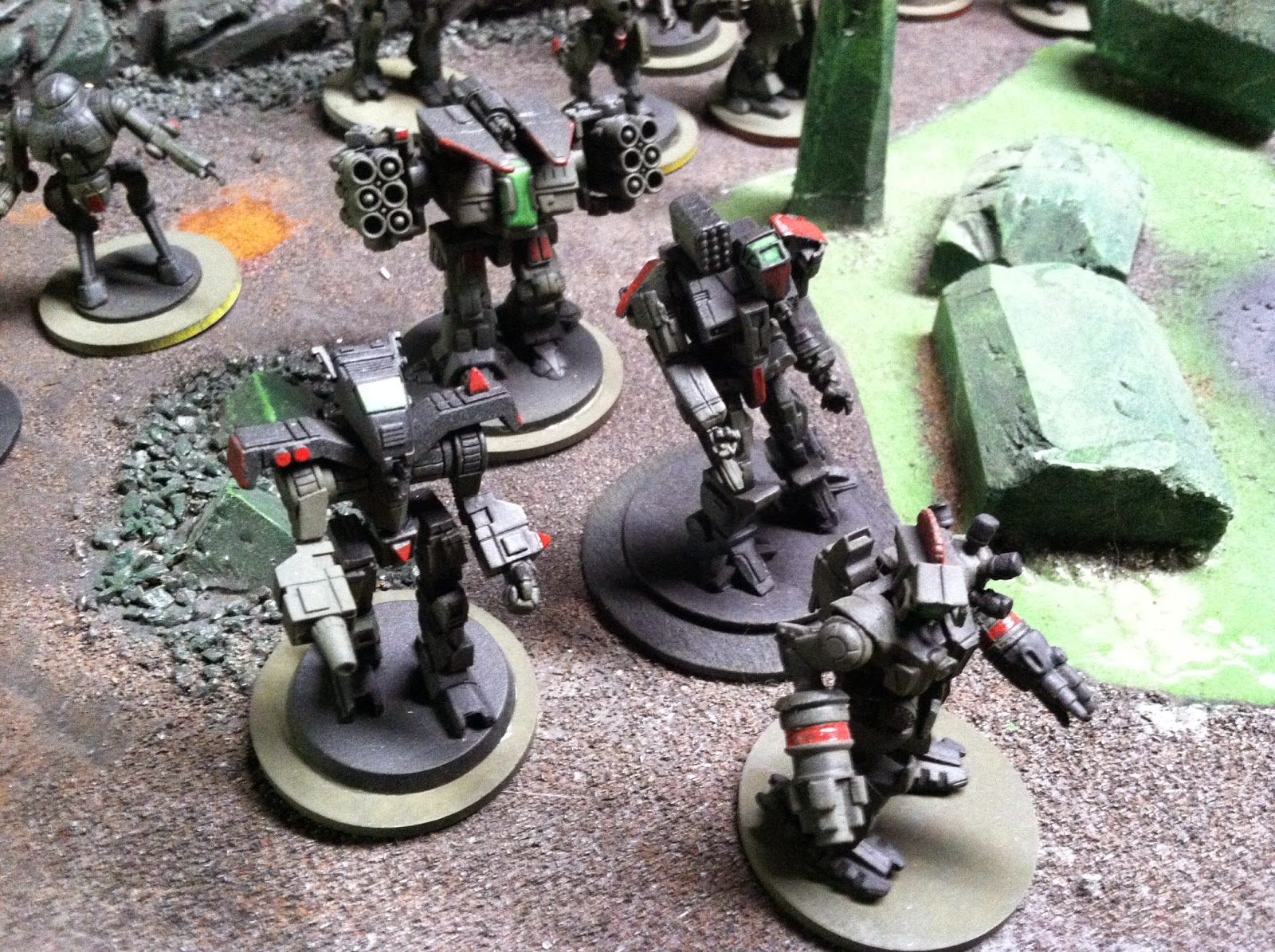 The WarPig: Gruntz 15mm: Battletech project: The Green Machine ...