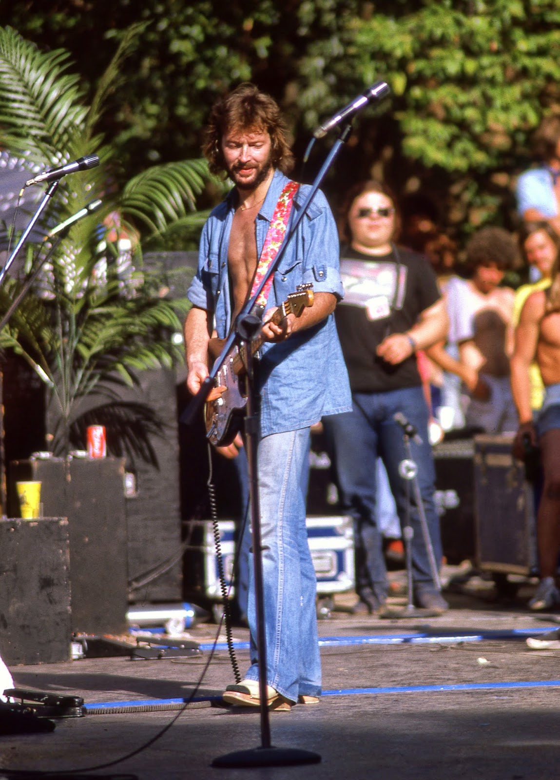 Dancing to Sculpture: Eric Clapton Stanford University, 1975