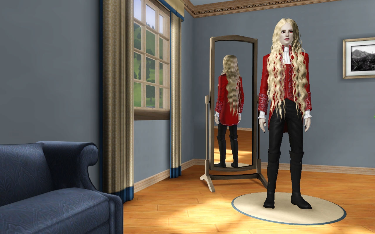 My Sims Blog Newsea Siren Forest Hair For Females Hot Sex Picture