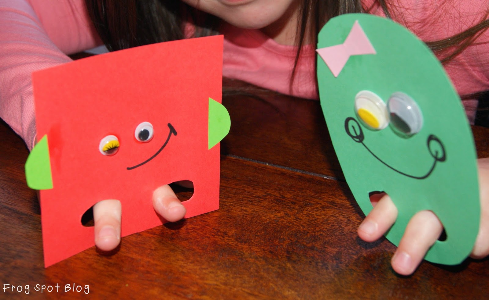 2D Shape Puppets | From the Pond