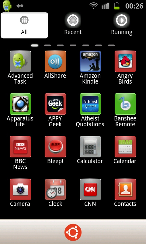 GO Ubuntu Unity Launcher Theme for Android is Awesome!