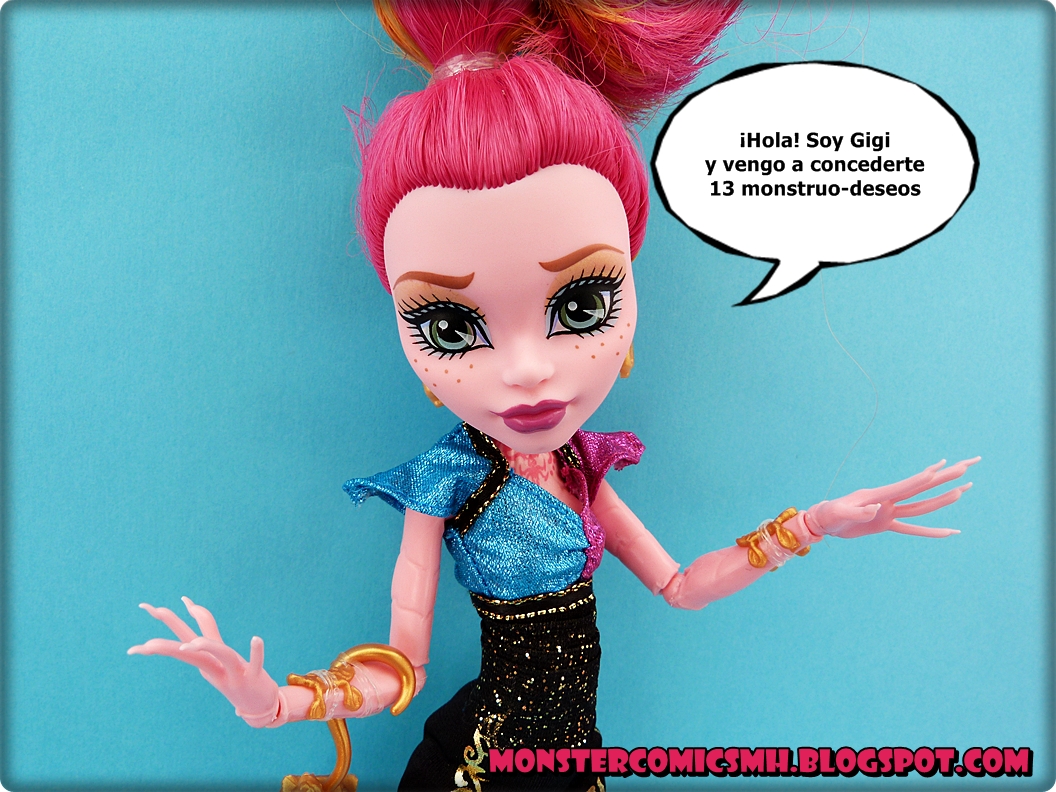 MonsterComics: ¡GiGi Grant! Sesión de fotos