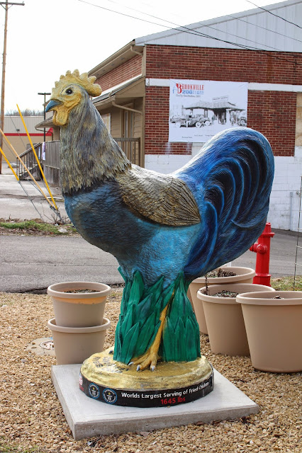 Pam's Backyard Chickens: Chicken Statues & The Great Chicken Fry Off!