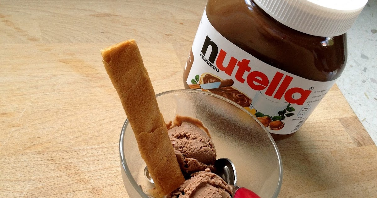 Glace au Nutella {sans sorbetière} | Le dessert, c'est pour moi