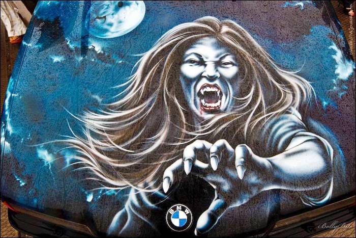 See Attractive Anything: Painted Cars - Aerography