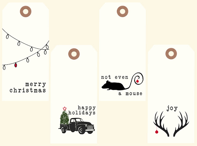 the magic of ordinary days: Christmas Freebie: Gift Tags