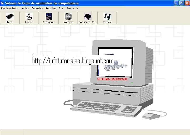 infotutoriales: Sistemas en Visual Basic 6.0 con codigo fuente y base de datos