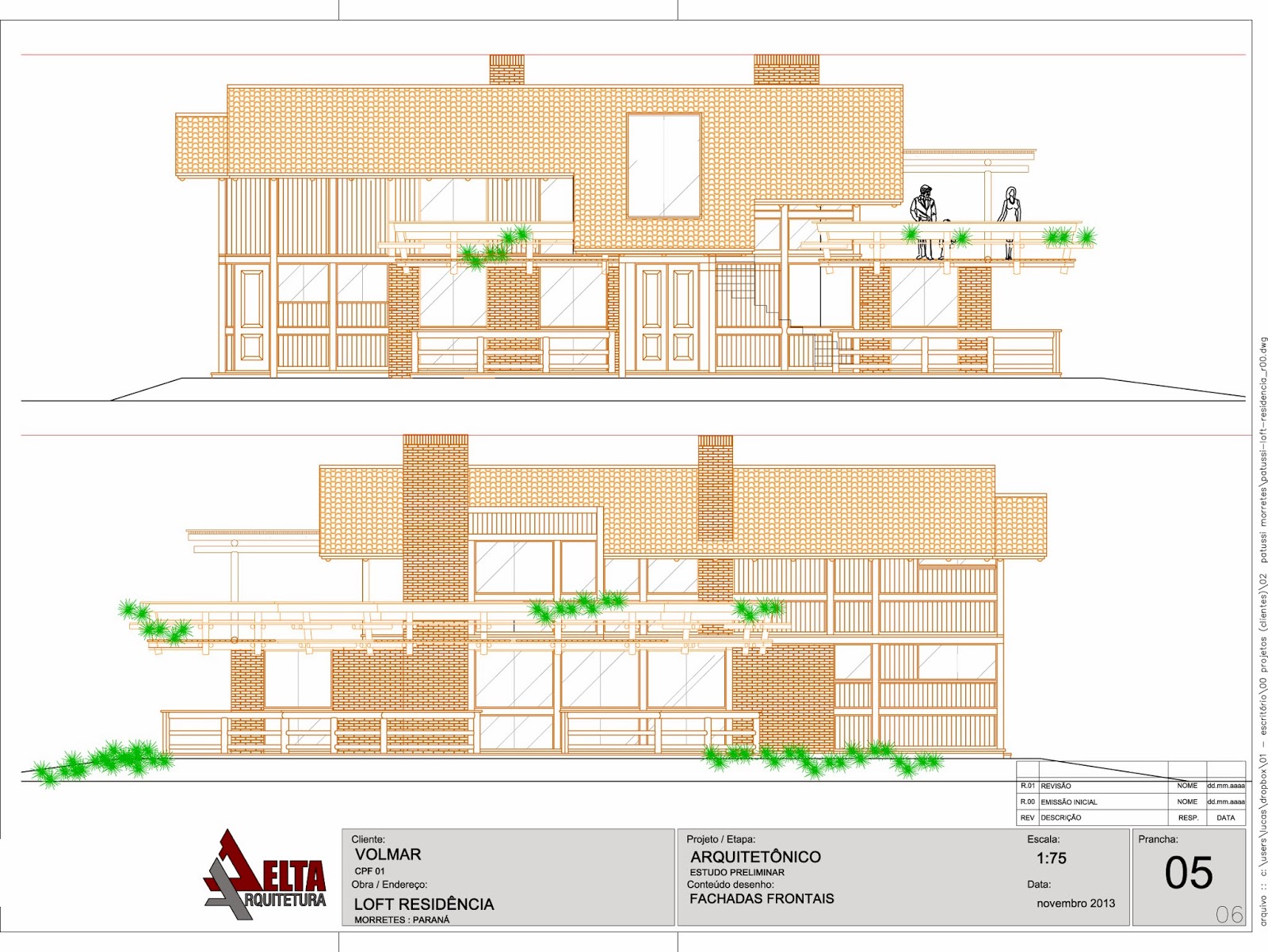 gabriel ripoll - PORTFOLIO: - Projeto arquitetônico de uma pousada no ...