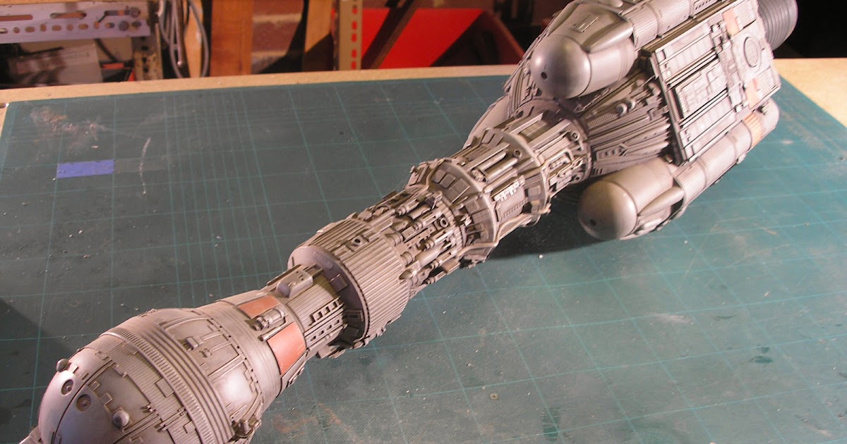 RC Sci Fi: Old Spaceship model Part 1