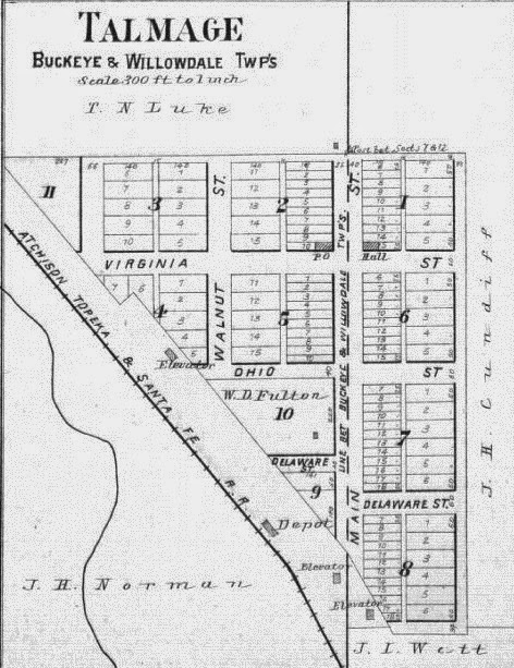 Kansas And Its Surnames: Talmage Kansas.