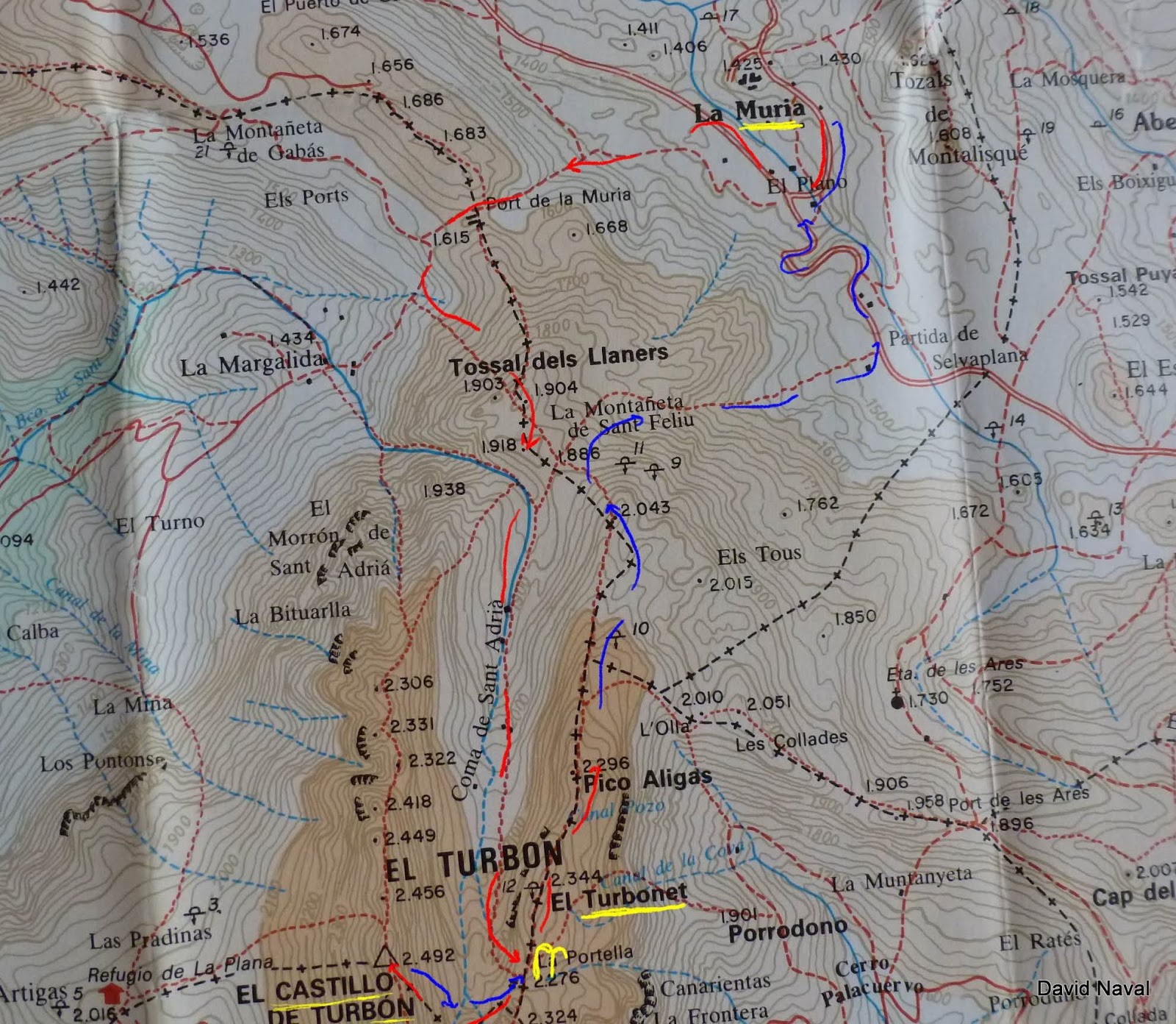 Turbón (2.492 m.) y Turbonet (2.344 m.), ruta circular - Rutas por el ...