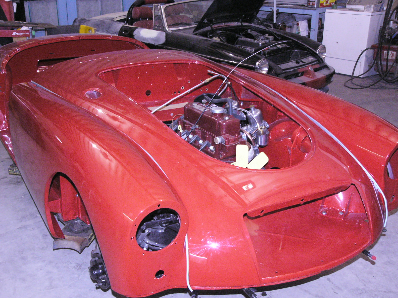 MGA Restoration: Fitting Fenders