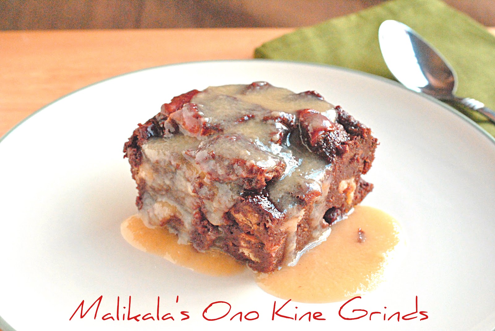 Malikala's Ono Kine Grinds: King's Hawaiian Chocolate Bread Pudding ...