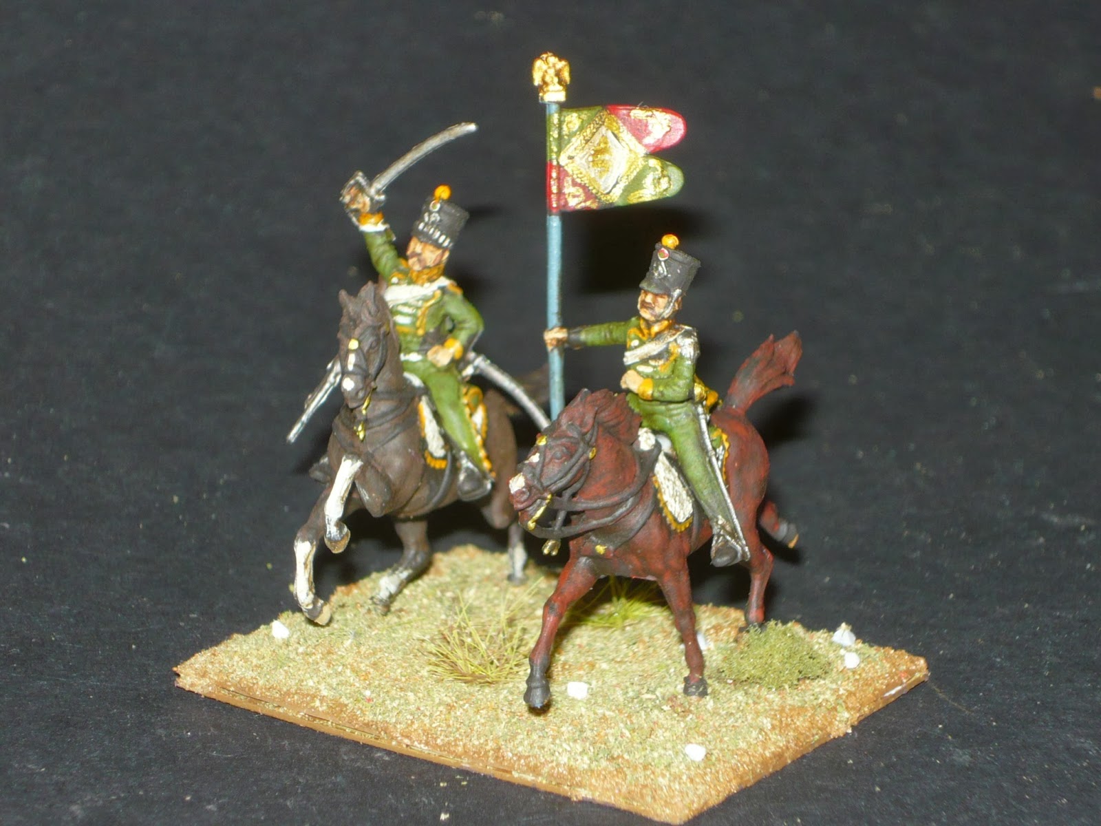 Analogue Hobbies: From BenG: 20mm Napoleonic Italian Light Cavalry (68 ...