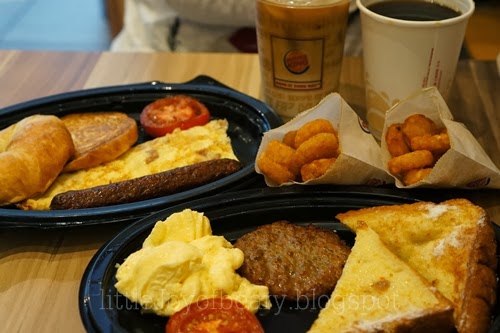 little Joy: Burger King Breakfast Platters - My New Fab