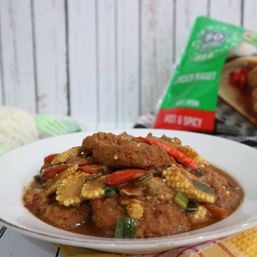 Resep So Good Chicken Nugget Jagung Kuah Petis - food n woman @nitalanaf