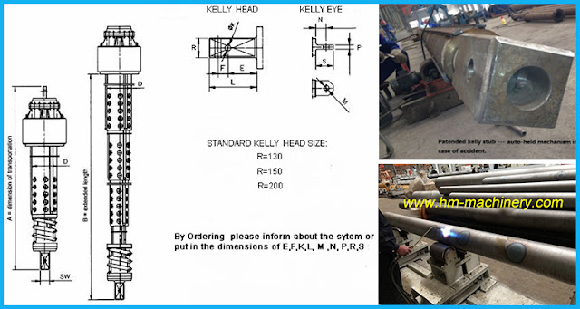 Deep Foundation Equipment of Piling Rigs Kelly Bar